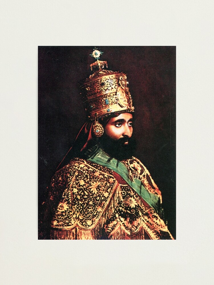 Haile Selassie Him His Imperial Majesty Rasta Ethiopian Reggae