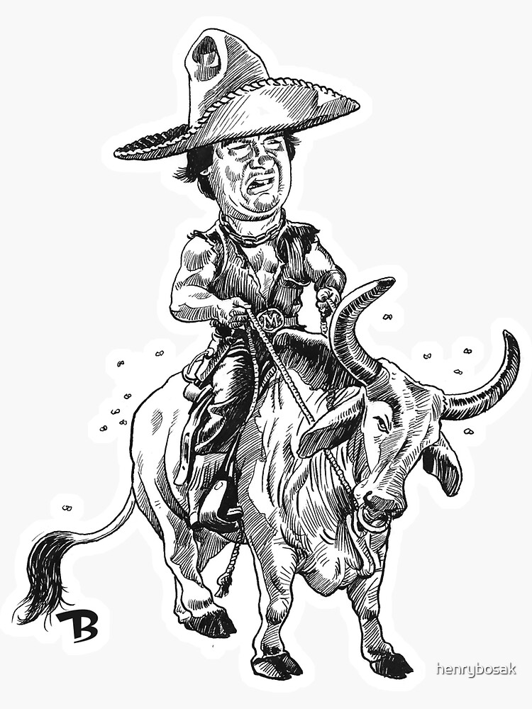 "MONGO" Sticker for Sale by henrybosak | Redbubble