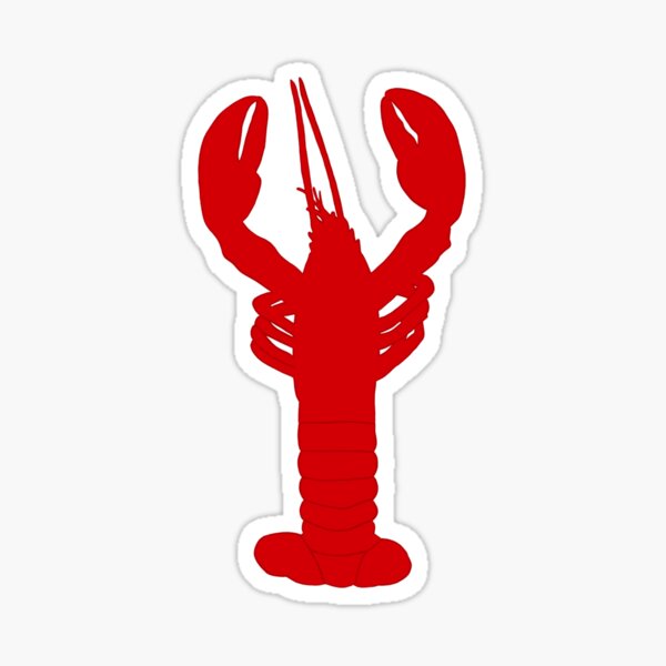"Lobster" Sticker by Abbieb186 | Redbubble