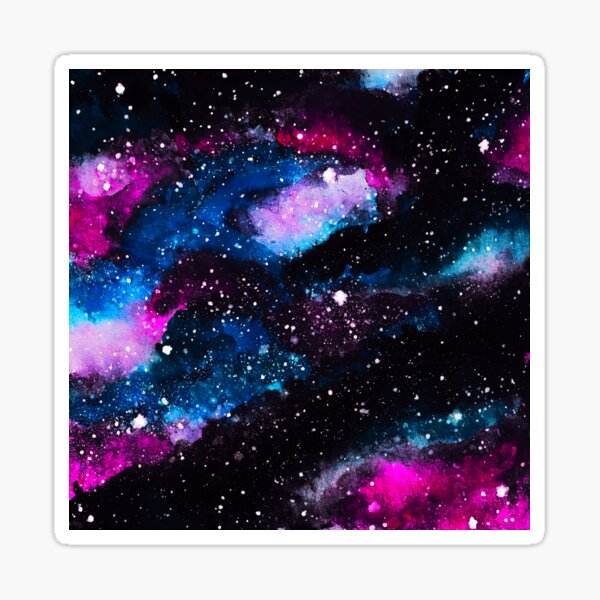 "Nebula" Sticker by BeckreativeArt | Redbubble