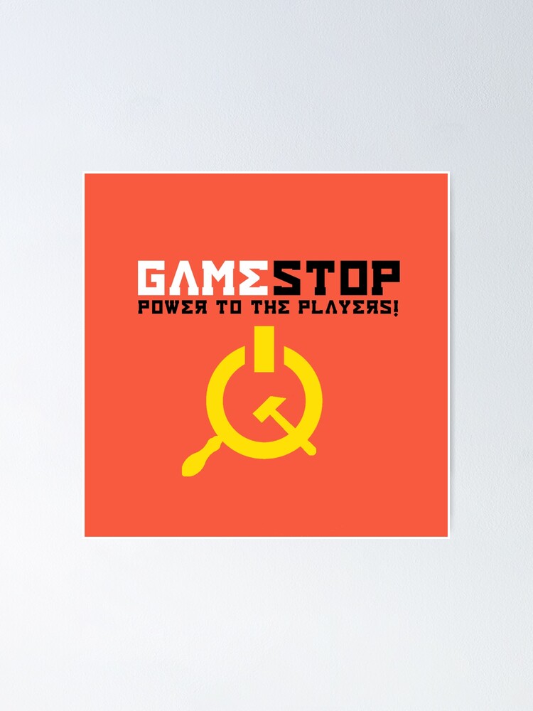 "Gamestop Propaganda" Poster by cjaxisa | Redbubble