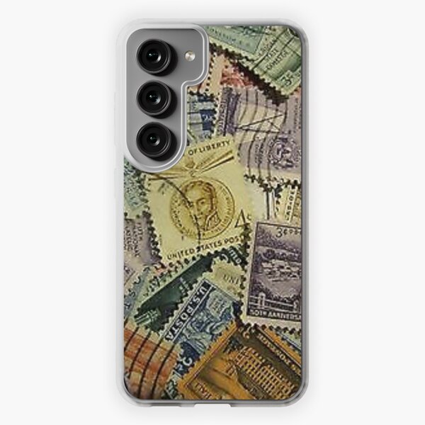 "Vintage US Postage Stamps " Samsung Galaxy Phone Case for Sale by ...
