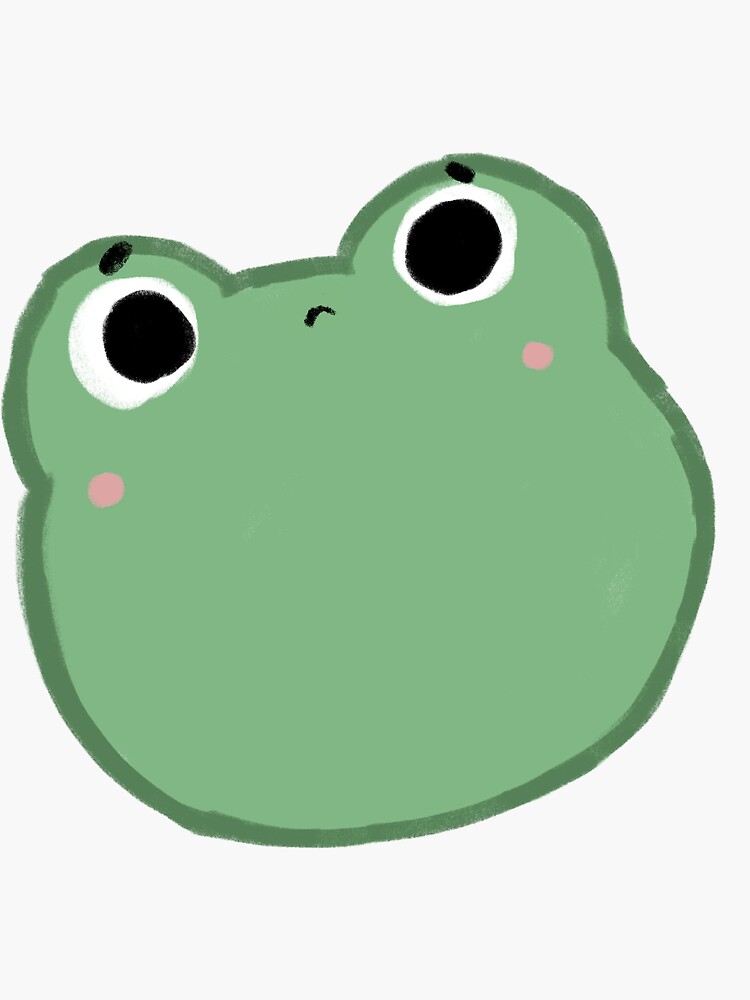 "Sad froggy" Sticker for Sale by Maitschu | Redbubble