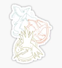 Mockingjay: Stickers | Redbubble