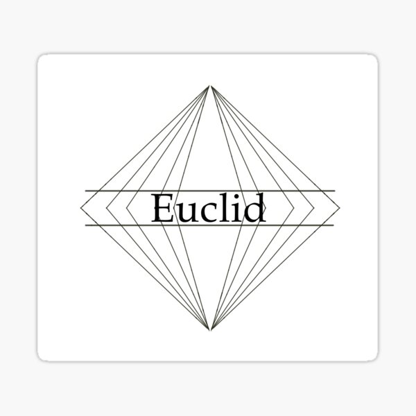 "EUCLID" Sticker by Pop-pop-pop | Redbubble