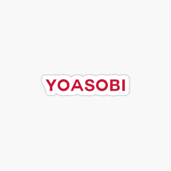 "Yoasobi Music" Sticker for Sale by PSM-Design | Redbubble
