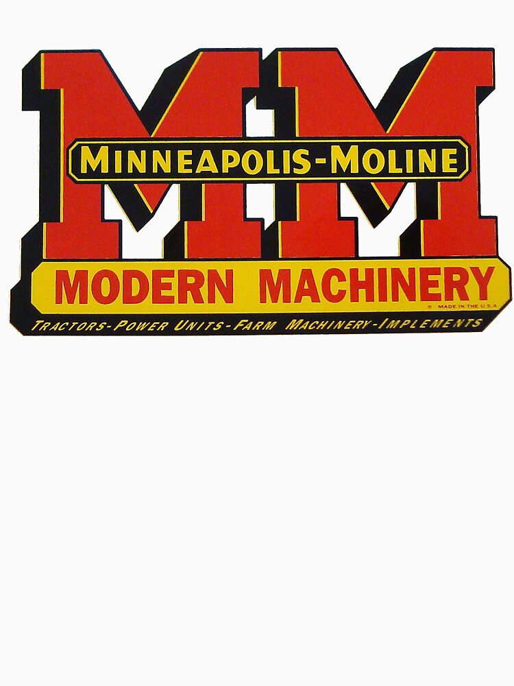 "Minneapolis Moline Modern Machinery" Essential T-Shirt for Sale by ...