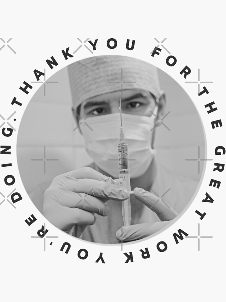 "male nurse" Sticker for Sale by pinayouness | Redbubble