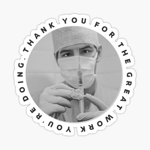 "male nurse" Sticker for Sale by pinayouness | Redbubble