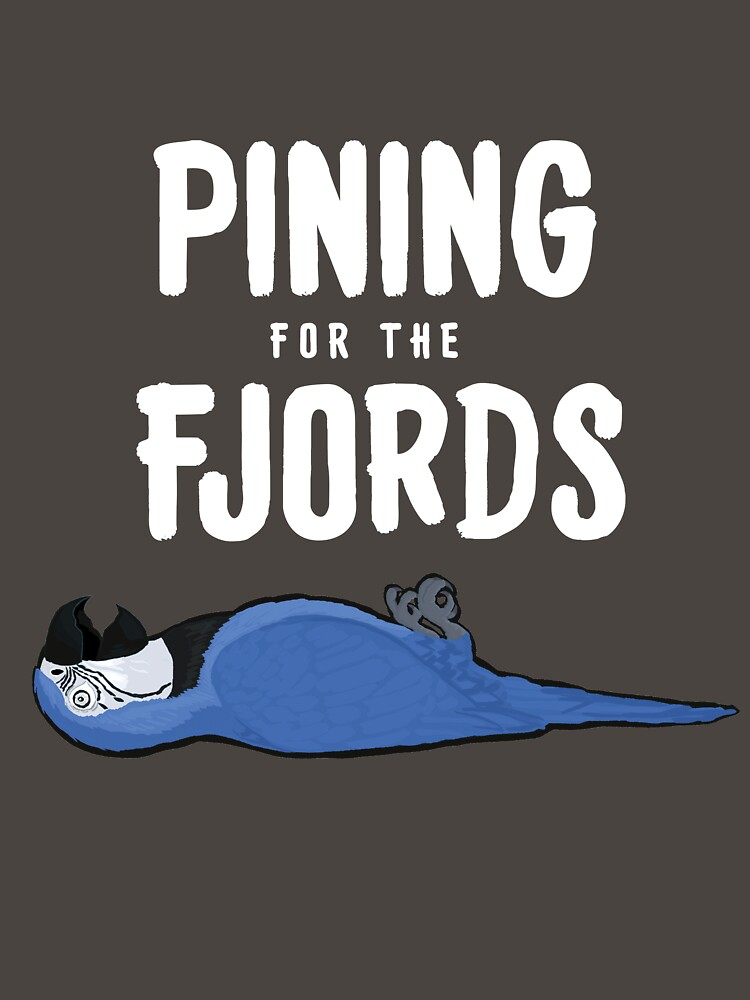 "Pining for the Fjords - Monty Python Dead Parrot Sketch" Classic T ...