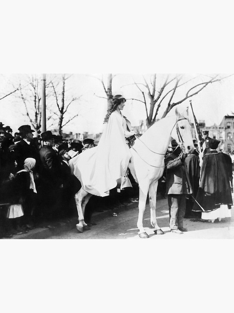 "Inez Milholland On White Horse - Woman Suffrage Parade 1913 ...
