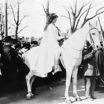 "Inez Milholland On White Horse - Woman Suffrage Parade 1913 ...