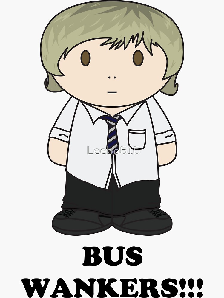 "The Inbetweeners - Jay" Sticker by Leebo616 | Redbubble