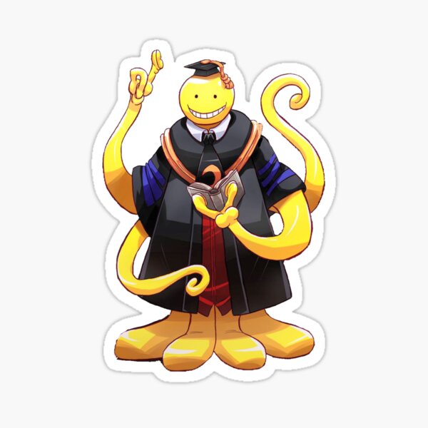 "Teacher Koro Sensei : Assassination classroom " Sticker for Sale by ...