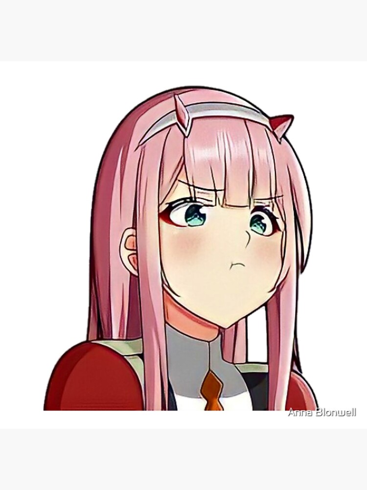 "Darling in the franxx : ZeroTwo cute meme " Poster von ShindouArt ...