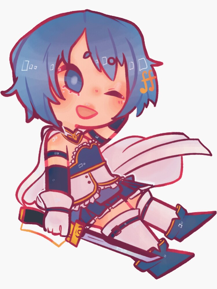"Sayaka Miki" Sticker by mullinsjocelyn | Redbubble