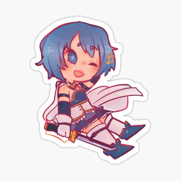 "Sayaka Miki" Sticker by mullinsjocelyn | Redbubble