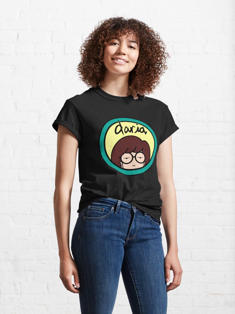 "Daria Logo" Classic T-Shirt for Sale by 90sLoveLove | Redbubble