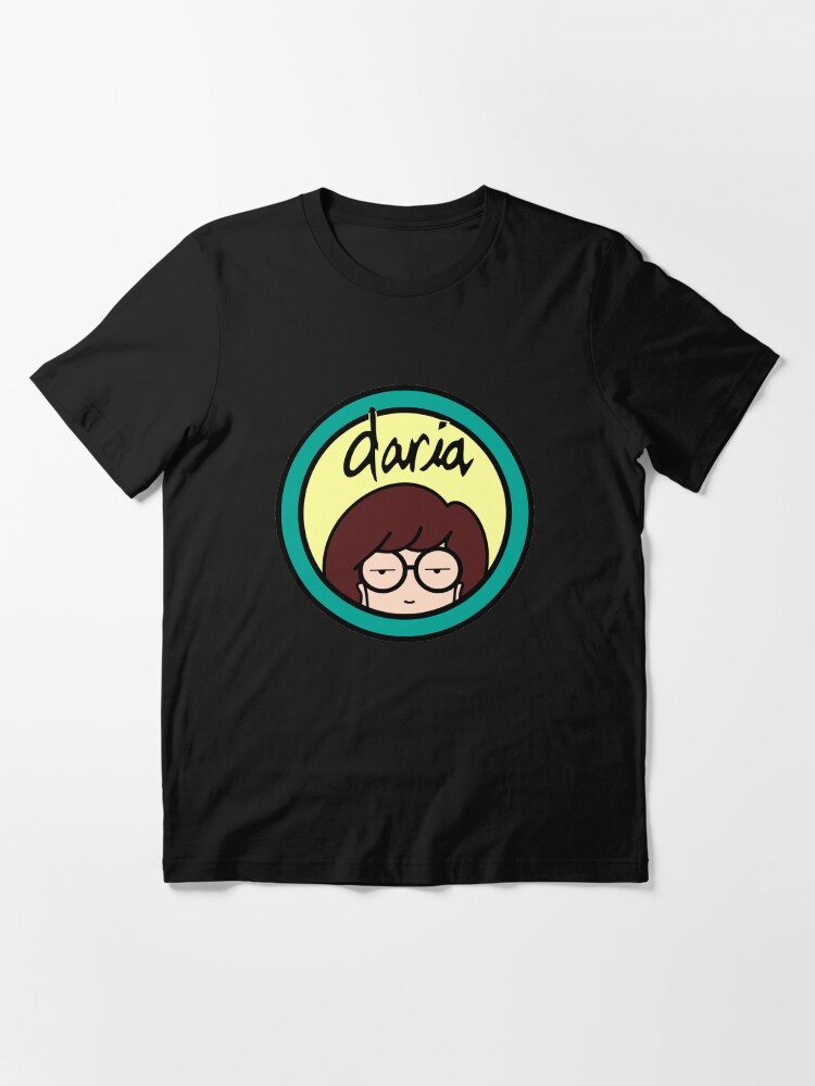 "Daria Logo" T-shirt for Sale by 90sLoveLove | Redbubble | daria t ...