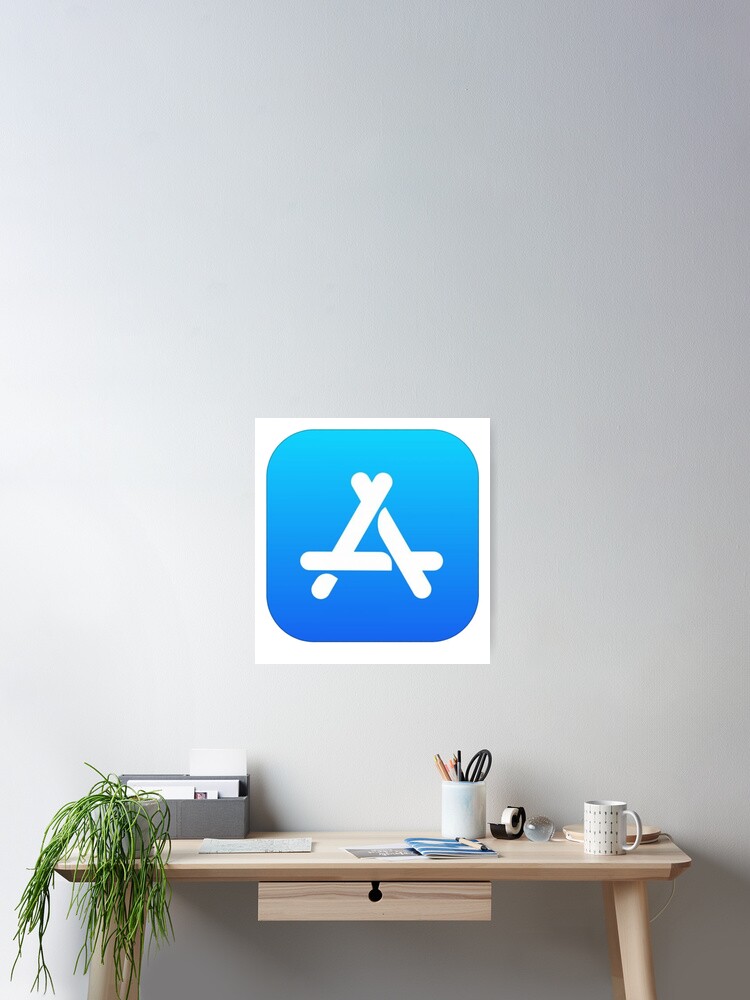 "App Store App Icon" Poster for Sale by Noahscott13 | Redbubble
