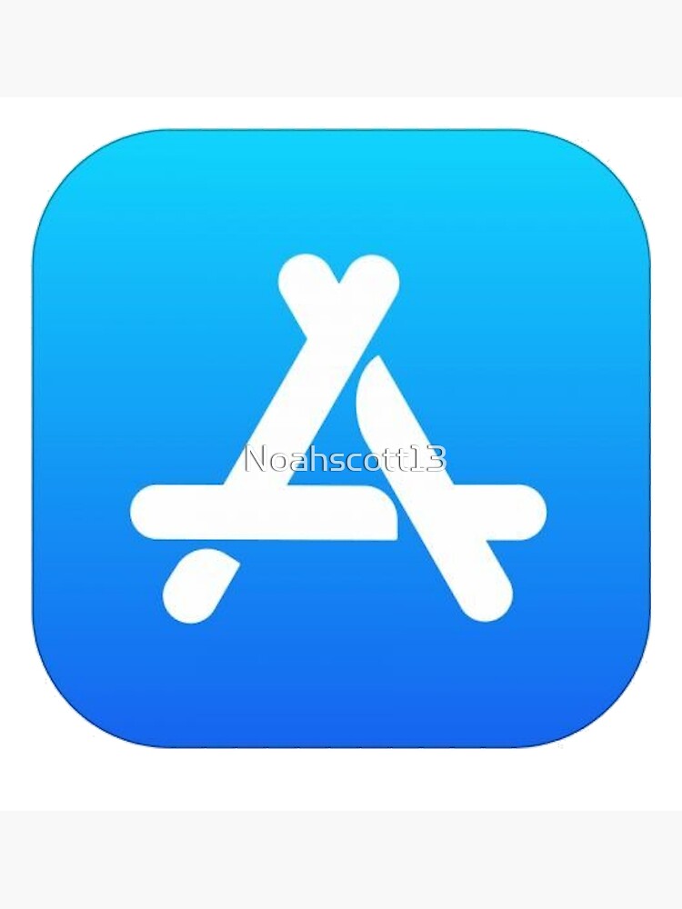 "App Store App Icon" Poster for Sale by Noahscott13 | Redbubble