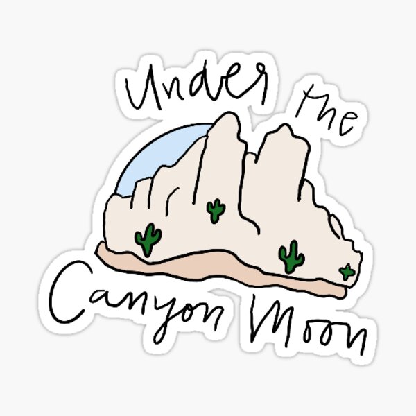 "Canyon " Sticker for Sale by WizardsWheezes | Redbubble