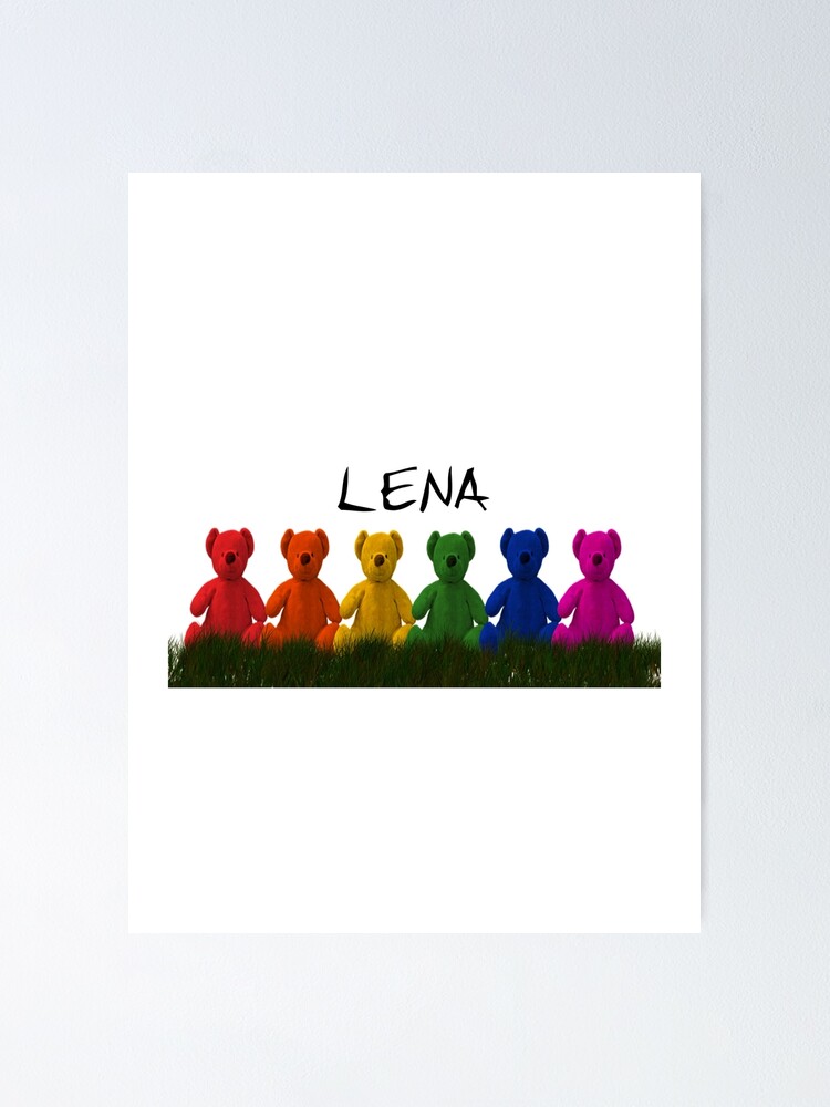 "LENA" Poster by Damscars | Redbubble