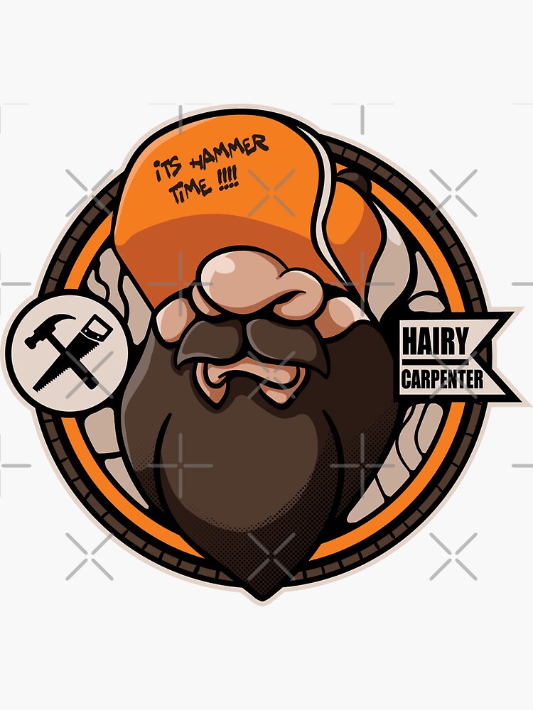 "Its hammer time" Sticker by pixeldsigns | Redbubble