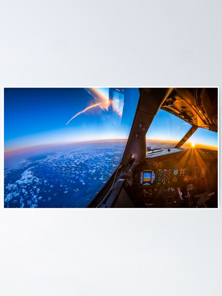 "Cockpit shunshine" Poster for Sale by MartijnKort | Redbubble