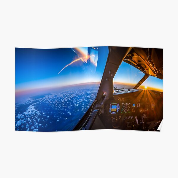 "Cockpit shunshine" Poster for Sale by MartijnKort | Redbubble