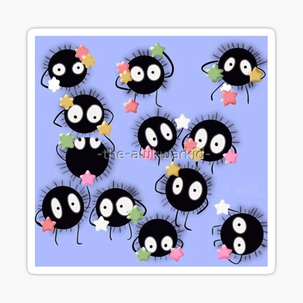 Soot Sprites Stickers | Redbubble
