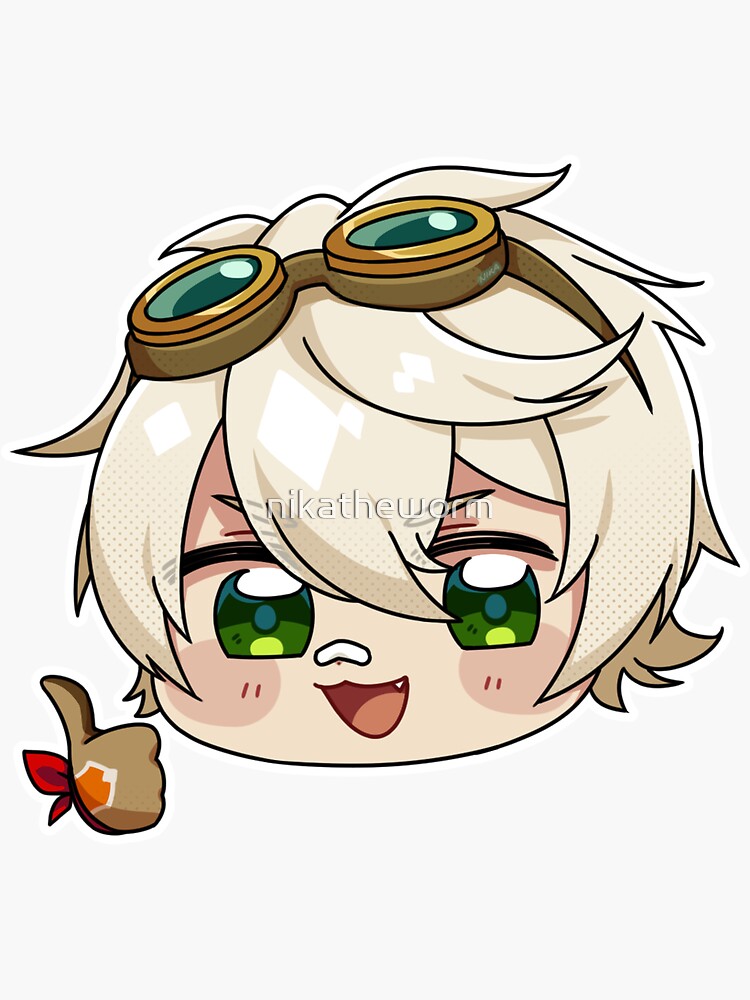 "Chibi Bennett " Sticker for Sale by nikatheworm | Redbubble
