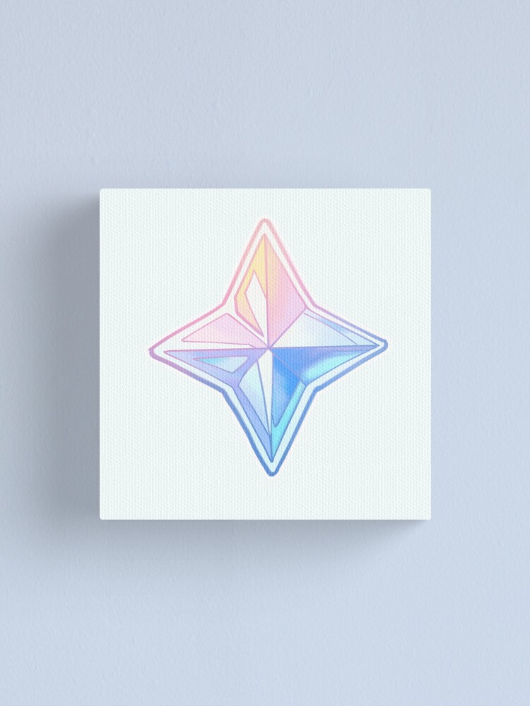 "Cute Doodle Primogem - Genshin Impact" Canvas Print for Sale by ...