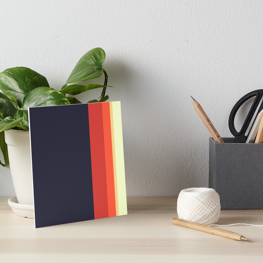 "As the Phoenix Rises color palette" Art Board Print by Artisan-Gallery ...