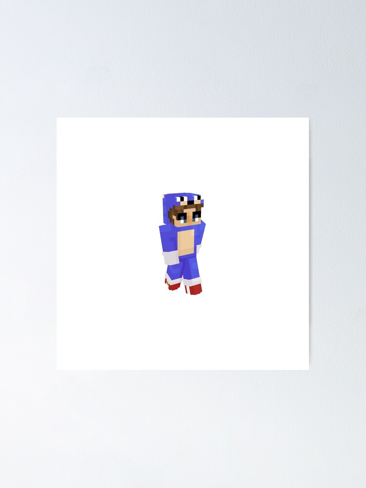 "ConnorEatsPants Minecraft Skin" Poster by rylee2020 | Redbubble