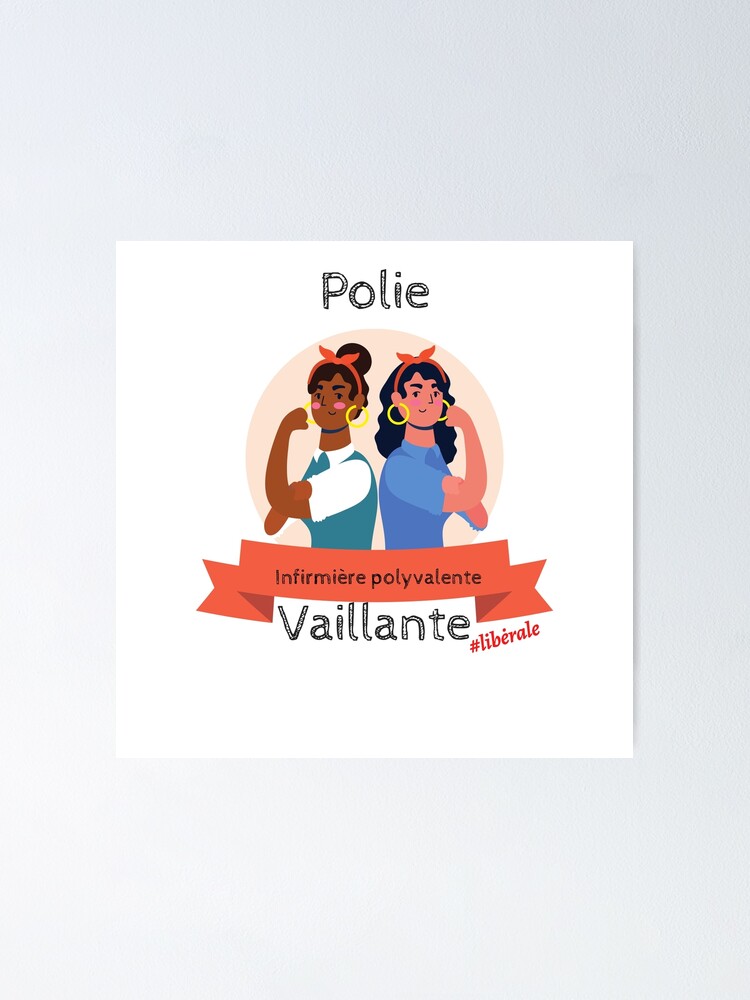 "Polite and valiant nurse" Poster by LILI0218 | Redbubble