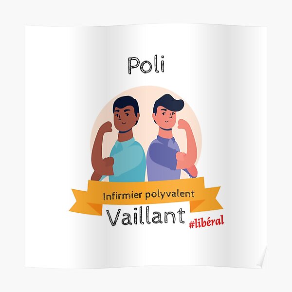 "Polite and valiant nurse" Poster for Sale by LILI0218 | Redbubble