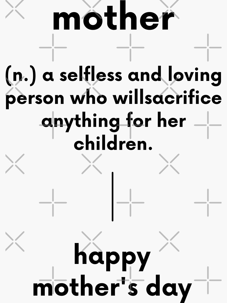Happy Mothers Day Sticker For Sale By Jaycepoo Redbubble