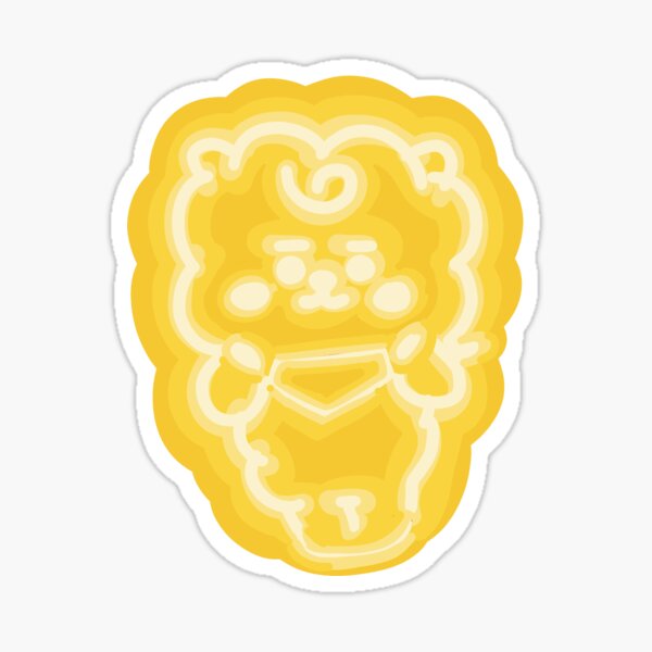 "BT21 RJ" Sticker for Sale by doodlesbydaffy | Redbubble