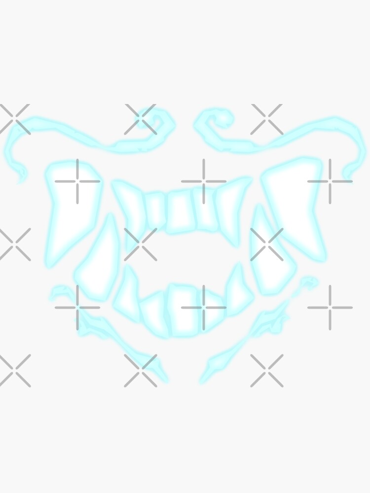 "Kali Demon Mask" Sticker for Sale by CloudySun | Redbubble