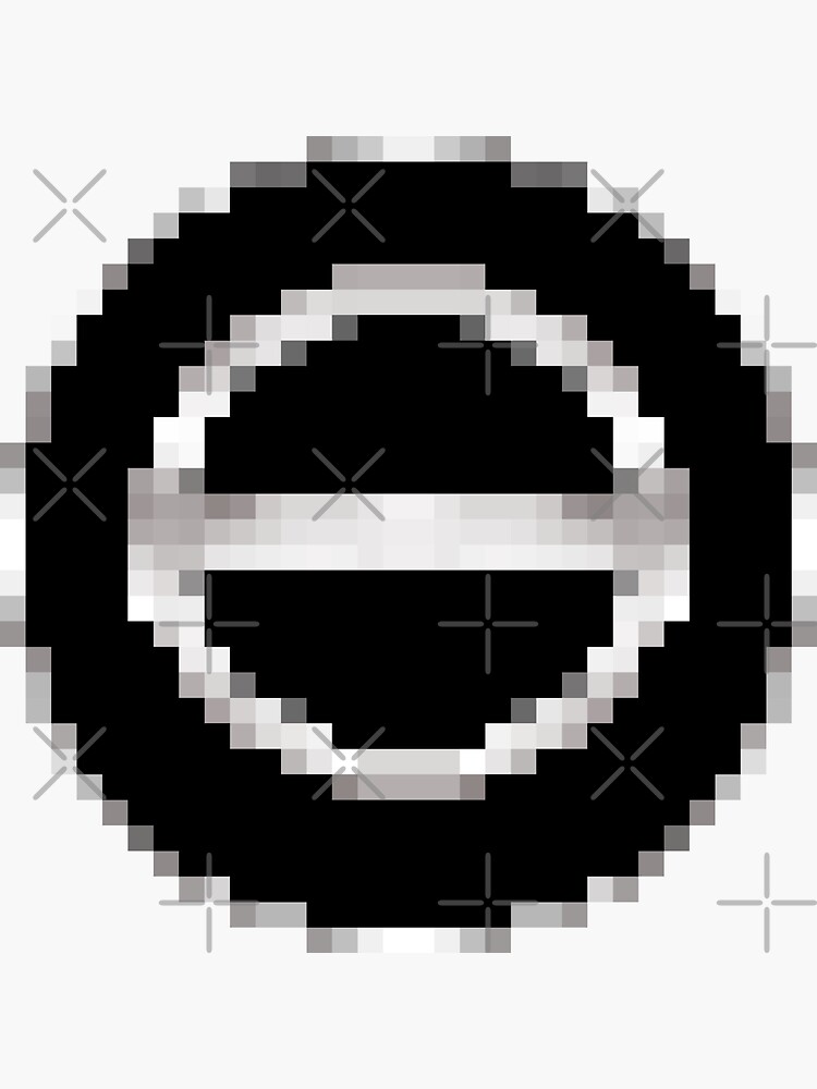 "Alchemical Symbols - Salt Pixel" Sticker for Sale by maloiko | Redbubble