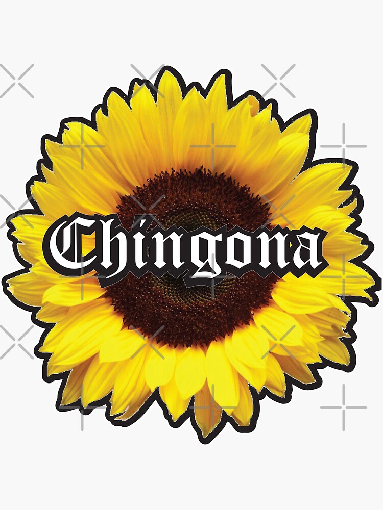 "Chingona" Sticker by Briaannaaa24 | Redbubble
