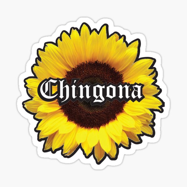 "Chingona" Sticker by Briaannaaa24 | Redbubble