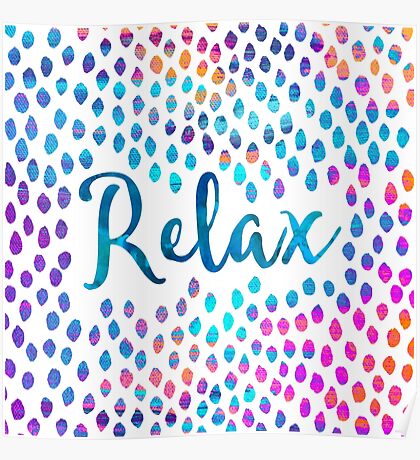 Relaxing: Posters | Redbubble