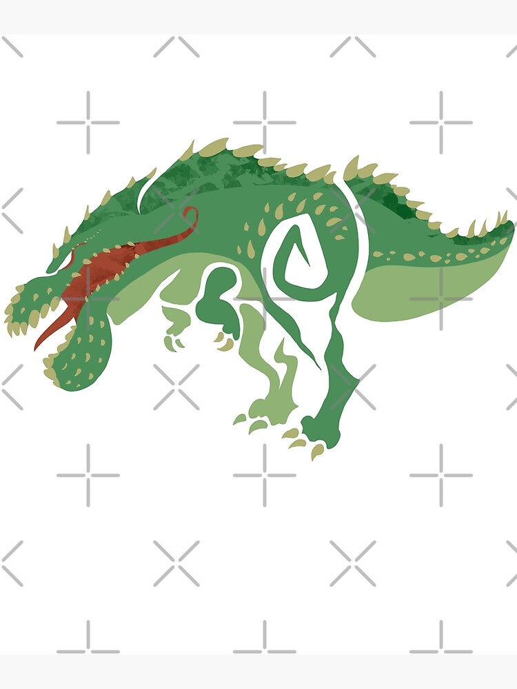 "Deviljho (Monster Hunter)" Poster for Sale by Fantasyhaze | Redbubble