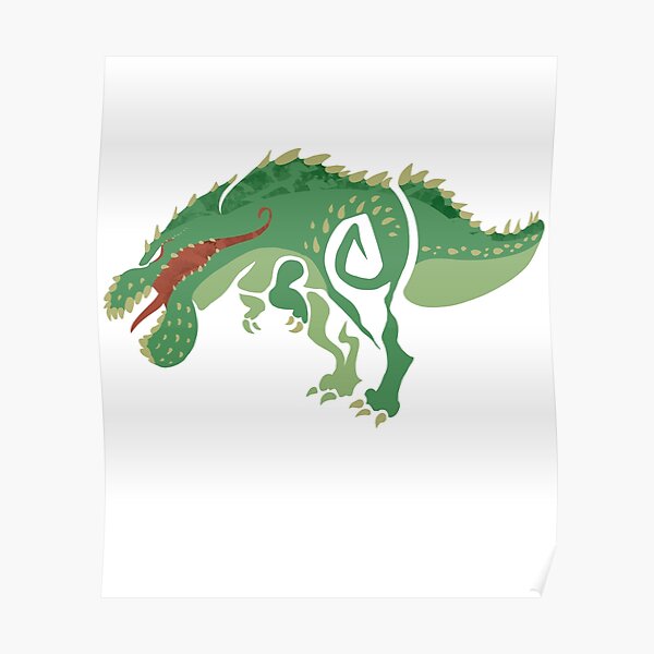 "Deviljho (Monster Hunter)" Poster for Sale by Fantasyhaze | Redbubble
