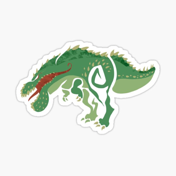 "Deviljho (Monster Hunter)" Sticker for Sale by Fantasyhaze | Redbubble