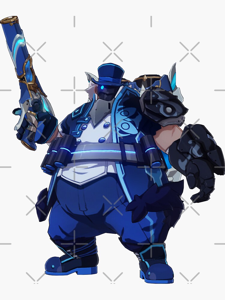 "Fatui Skirmisher | Hydrogunner Legionnaire" Sticker for Sale by ...