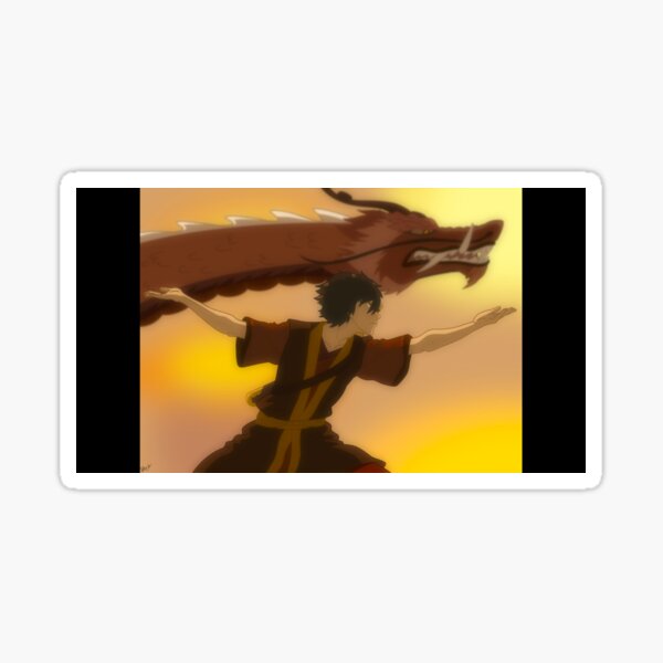 "90’s Anime Zuko" Sticker for Sale by Gummy-Teeth | Redbubble