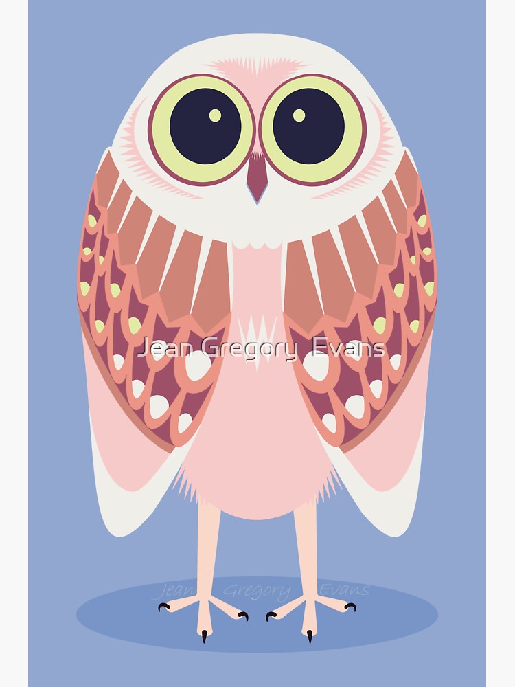 "AWAKE OWL" Sticker for Sale by jgevans | Redbubble